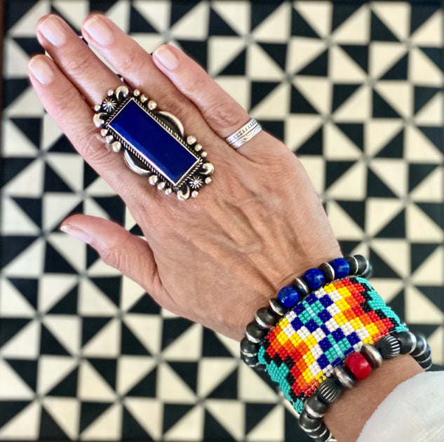 Albert Jake Blue Lapis Ring – Shoofly505